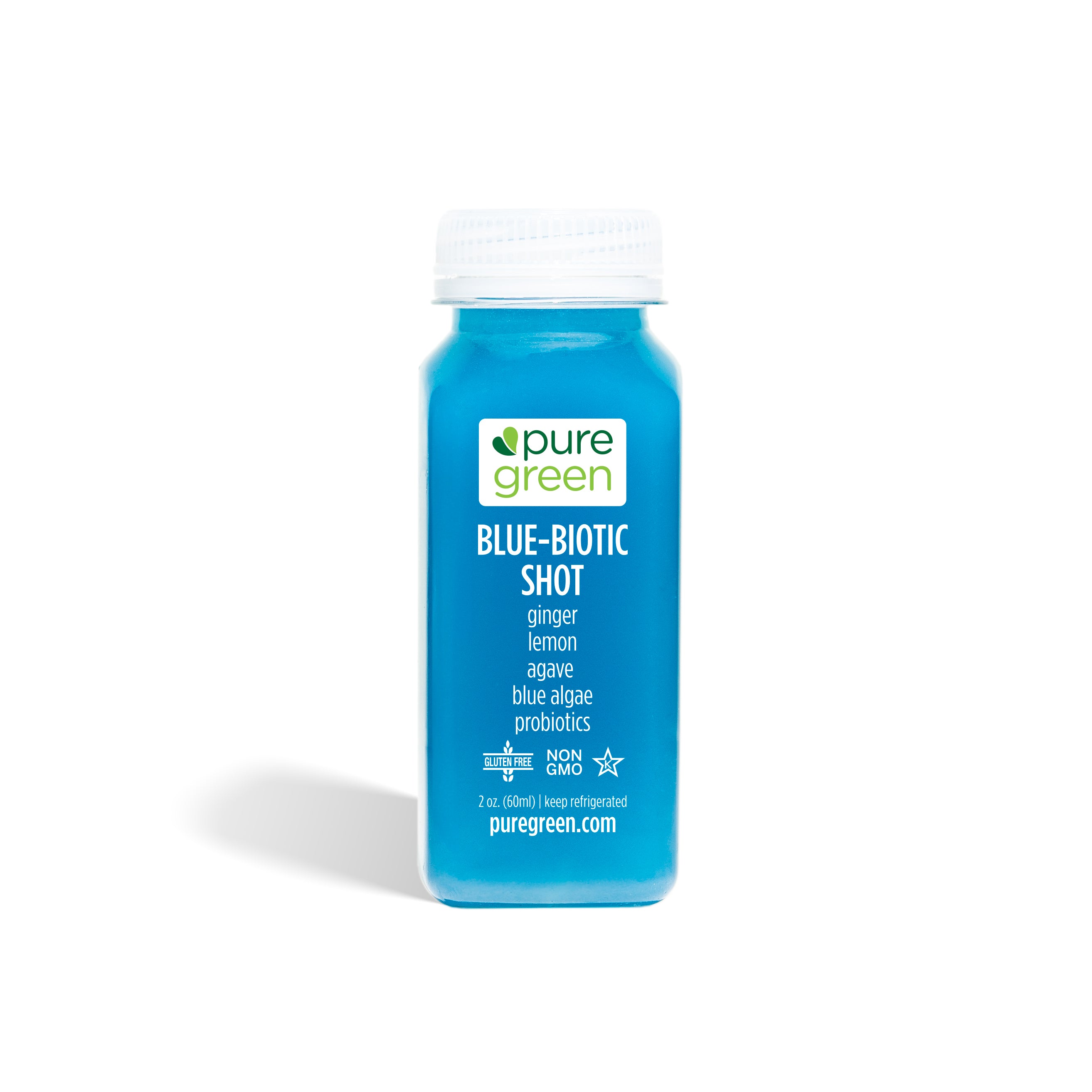 Blue Biotic Shot | Cold Pressed Shots &VerticalLine; Pure Green