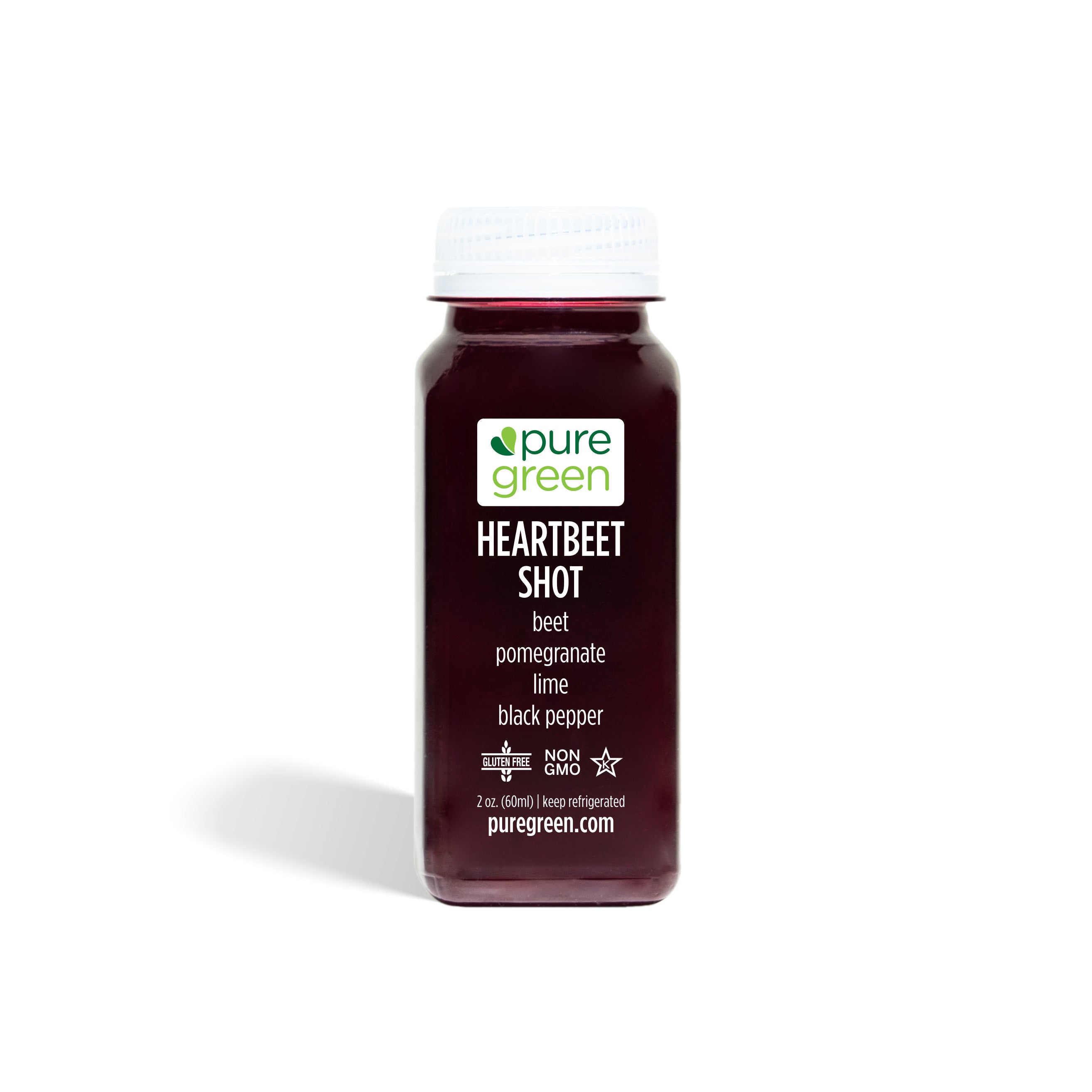 Heart Beet Shot | Cold Pressed Shots &VerticalLine; Pure Green